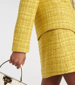 Valentino Garavani Embellished Tweed Jacket