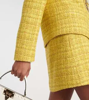 Valentino Garavani Embellished Tweed Jacket