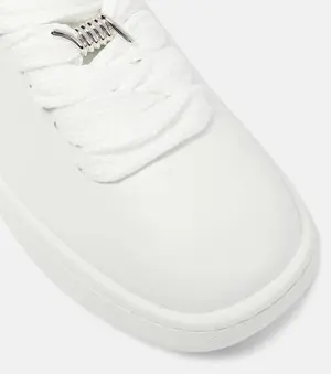 Burberry Box Leather Sneakers - White
