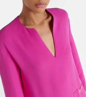 Valentino Garavani Vgold Silk Kaftan