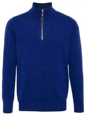 N.peal The Carnaby Cashmere Cardigan - Blue