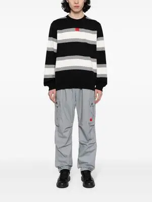 Hugo Straight-leg Cargo Trousers - Grey