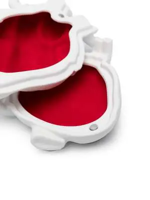 SELETTI Love In Box Porcelain Heart Shaped Box - White