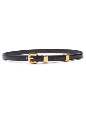 Altuzarra Buckled Leather Belt - Black