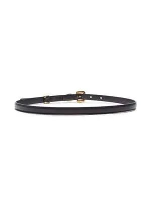 Altuzarra Buckled Leather Belt - Black