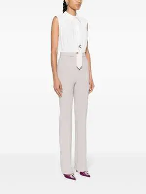 Elisabetta Franchi Tie-detail Crepe Jumpsuit