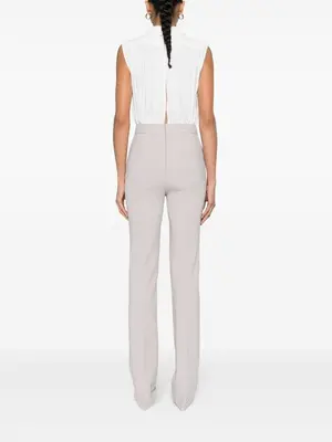 Elisabetta Franchi Tie-detail Crepe Jumpsuit