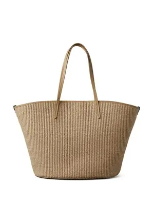 Brunello Cucinelli Woven Tote Bag