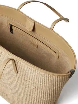 Brunello Cucinelli Woven Tote Bag