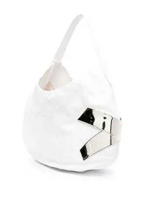 GENNY X Leather Tote Bag