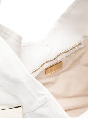 GENNY X Leather Tote Bag