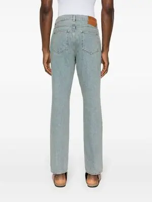 Moschino Straight-leg Washed Jeans