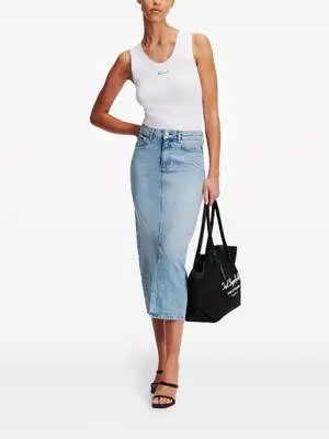 Karl Lagerfeld Denim Maxi Skirt