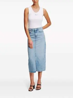 Karl Lagerfeld Denim Maxi Skirt