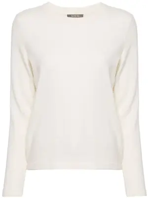 N.peal Hallie Organic Cashmere Jumper - Neutrals