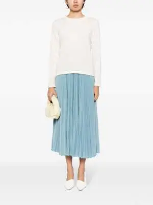 N.peal Hallie Organic Cashmere Jumper - Neutrals