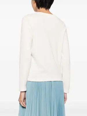 N.peal Hallie Organic Cashmere Jumper - Neutrals
