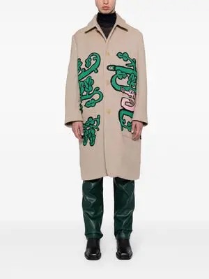 WALTER VAN BEIRENDONCK Khiva Jacquard Coat