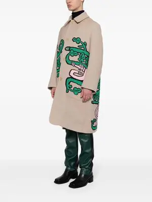 WALTER VAN BEIRENDONCK Khiva Jacquard Coat