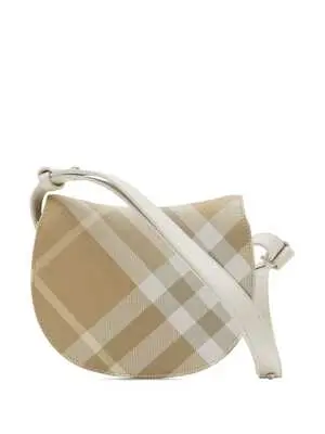 Burberry Check-pattern Crossbody Bag