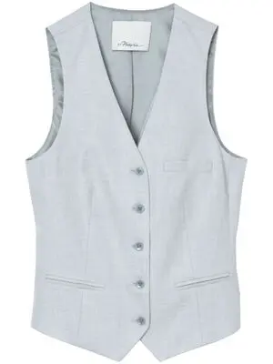 3.1 Phillip Lim Built-in Bra Waistcoat