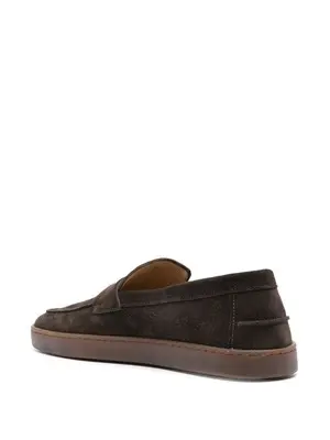 HENDERSON BARACCO Almond Suede Loafers