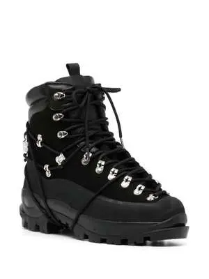 HELIOT EMIL Lace-up Leather Boots
