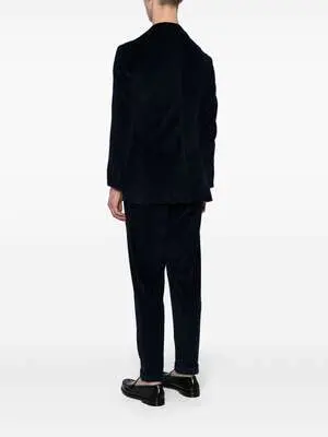 Kiton Single-breasted Corduroy Suit