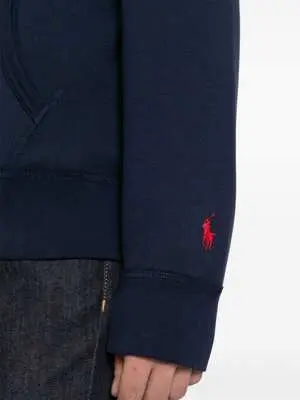 Polo Ralph Lauren Embroidered Logo Cotton Blend Hoodie