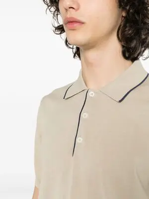 Canali Cotton Polo Shirt
