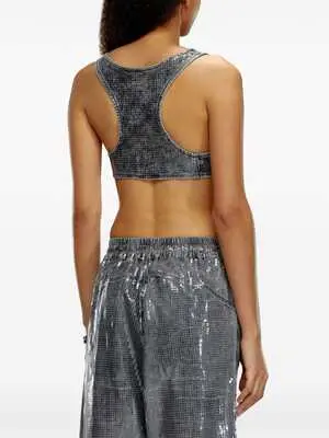 DIESEL® Denim Crop Top