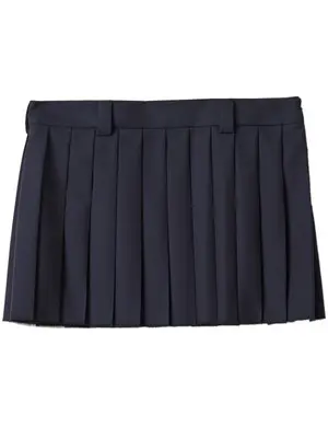 Miu Miu Box Pleat Skirts