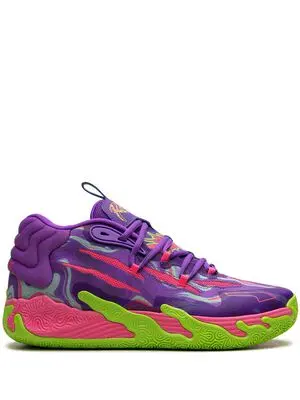PUMA Mb.03 Toxic Glimmer/green Gecko Sneakers - Purple