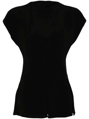 Studio Nicholson Cap-sleeved Peplum Top