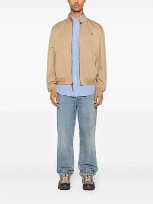 Polo Ralph Lauren Gingham-check Long-sleeve Shirt - Blue