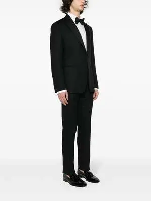 LARDINI Single-breasted Crepe Suit
