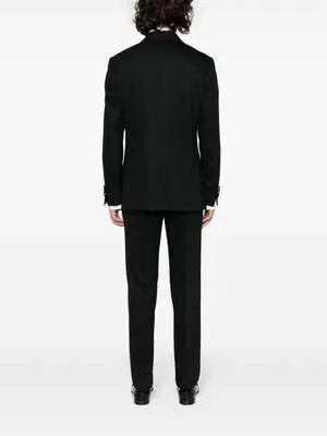 LARDINI Single-breasted Crepe Suit