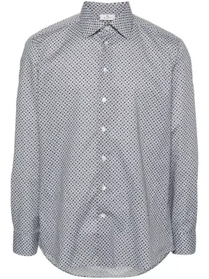 Etro Graphic-print Cotton Shirt