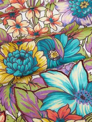 Etro Floral-print Cotton Minidress