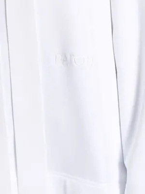PATOU Trompe-l'oeil Hoodie Dress