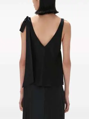 JW Anderson Tie-shoulder Silk Vest Top