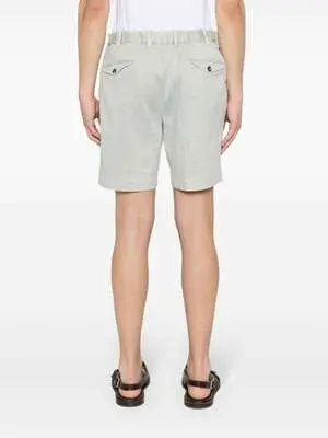 DELL'OGLIO Pleated Chino Shorts