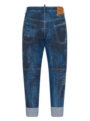 Dsquared2 Distressed Tapered Jeans