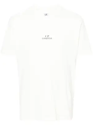 C.P. COMPANY Logo-print Cotton T-shirt