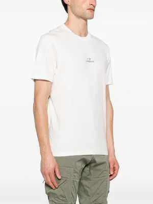C.P. COMPANY Logo-print Cotton T-shirt
