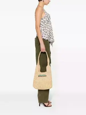 Isabel Marant Étoile Small Praia Tote Bag - Neutrals