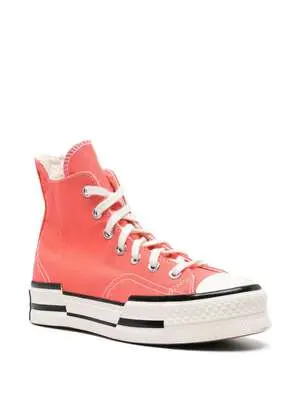 CONVERSE Chuck 70 Plus High-top Sneakers - Orange