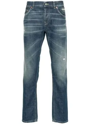 Dondup Medium Wash Jeans For Men