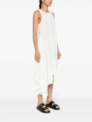 Y3 Logo-print Cotton Minidress
