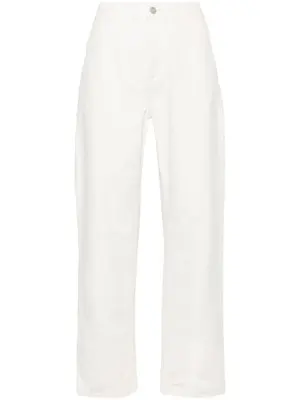 Carhartt Work In Progress Pierce Straight-leg Trousers - White